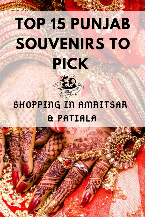 TOP 15 Punjab SOUVENIRS TO PICK- SHOPPING IN Amritsar & Patiala - Light ...